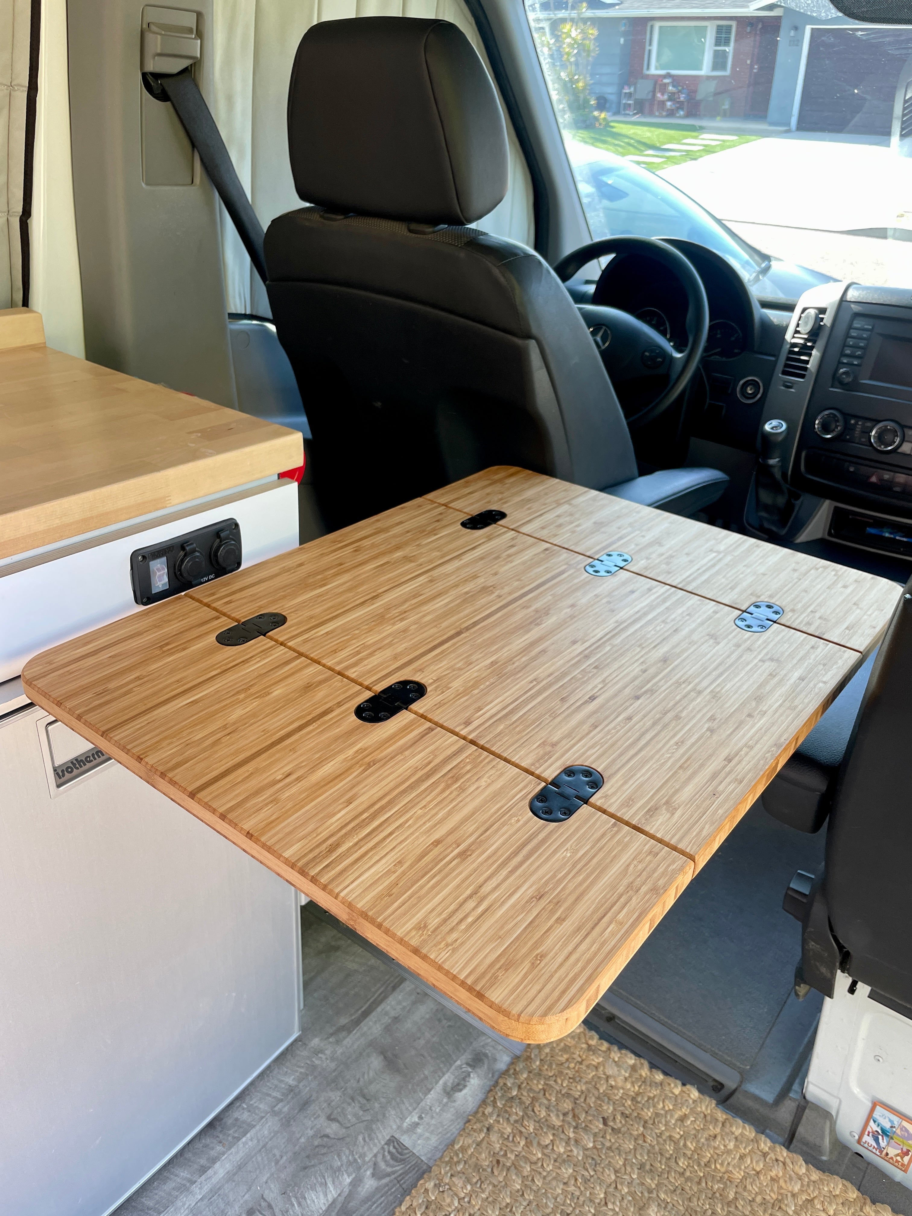 Shop Folding Bamboo Lagun Table 3/4"" Thick | Weekend Vans – Weekender ...
